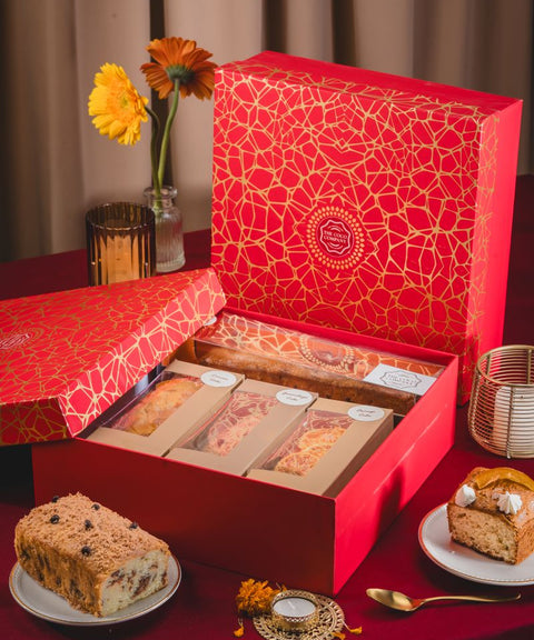Cake Loaf Box | Premium Diwali Gift Box