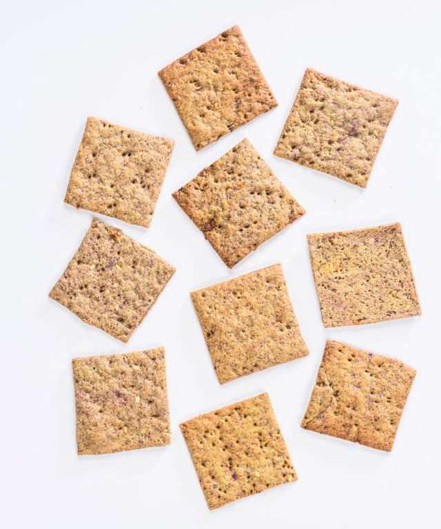 Pita Crackers with Zaatar & Sumac