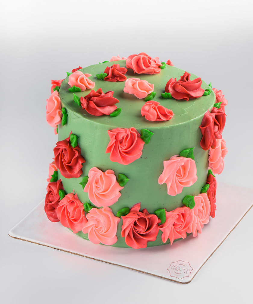 Order Vanilla Buttercream Birthday Cake online in Gurgaon